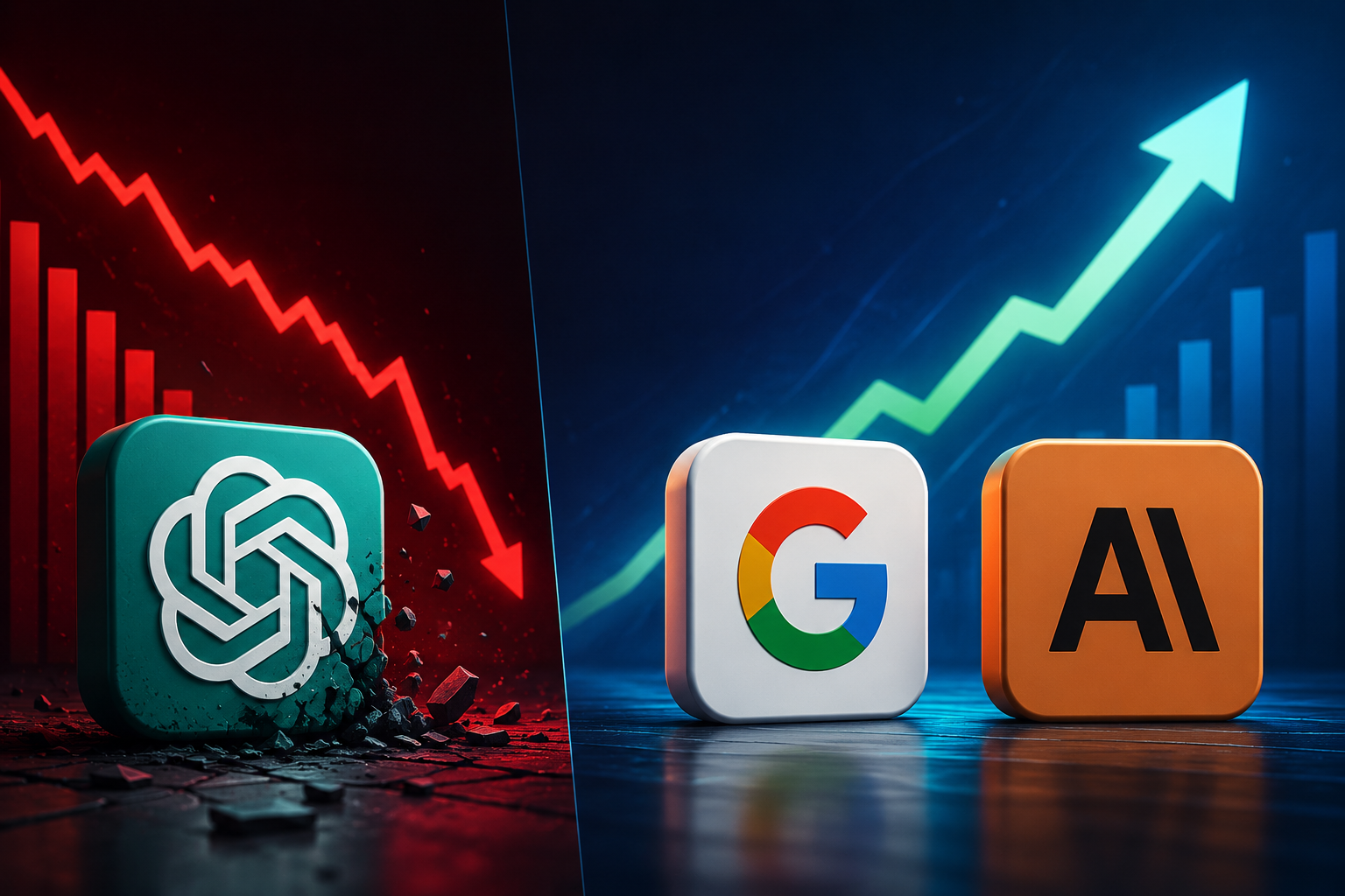 How is ChatGPT losing badly to Gemini and Claude? | The American Reporter