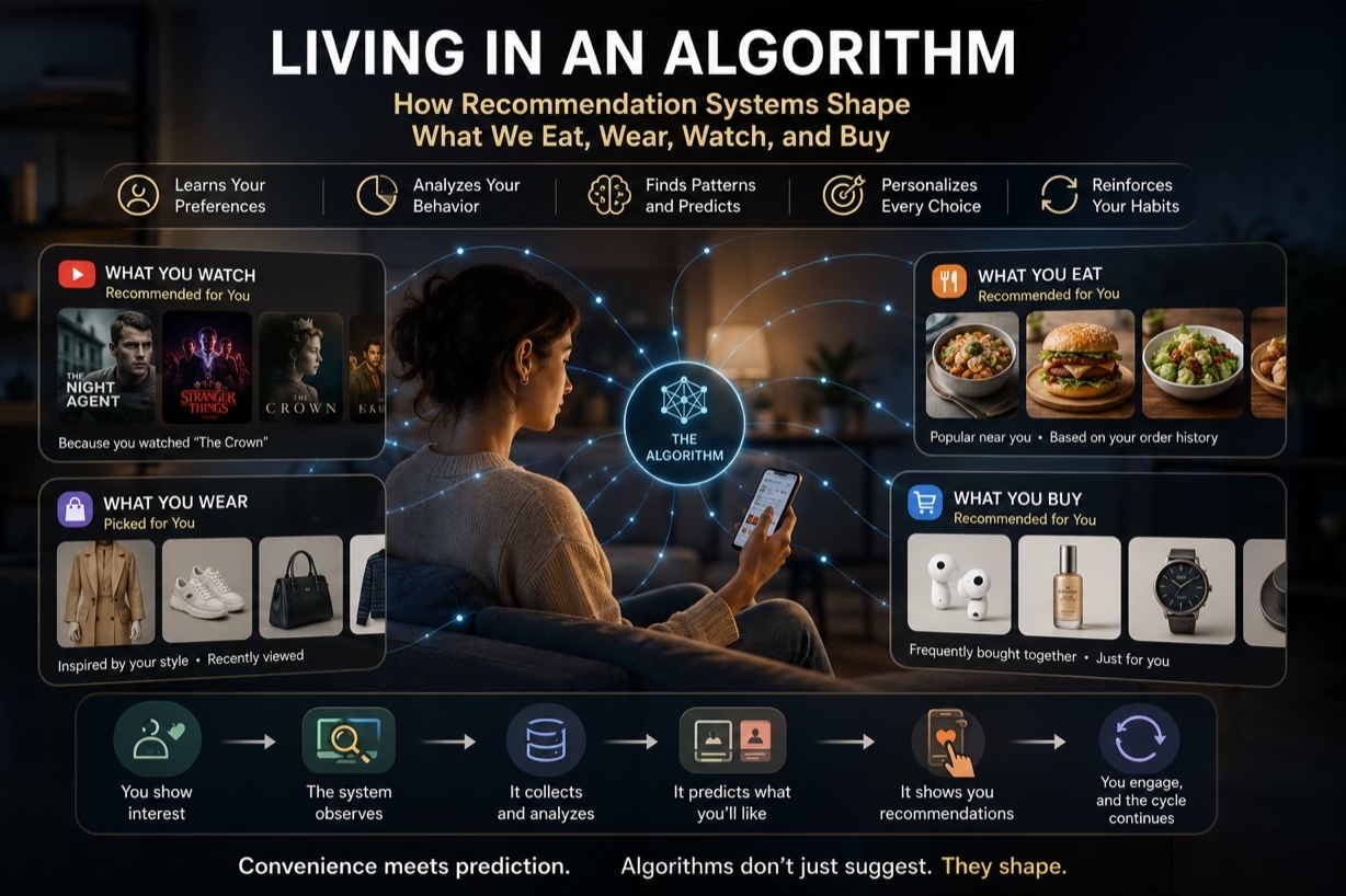 Living in an Algorithm: How Recommendation Systems Shape What We Eat ...